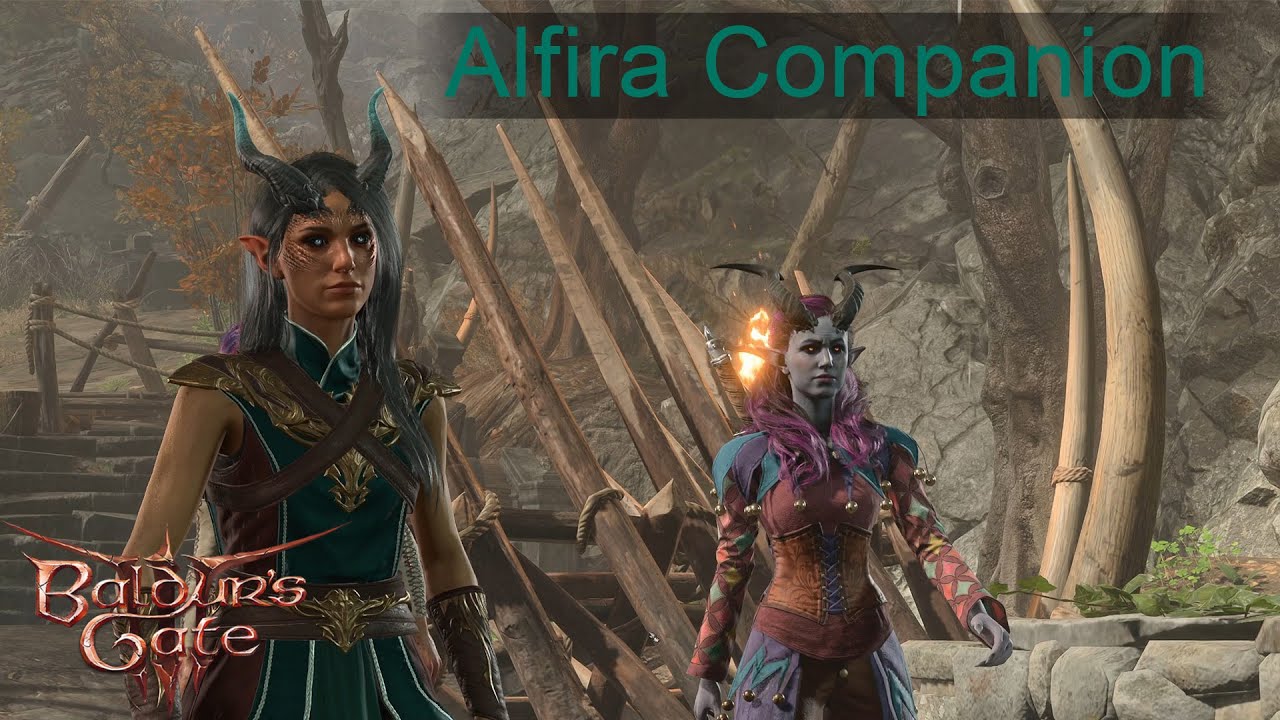 Baldur's Gate 3 - When Alfira joins as companion! New Adventure - YouTube