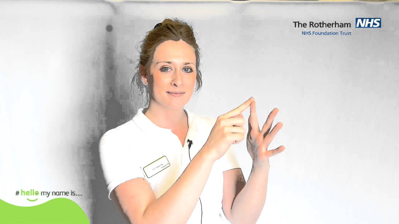 Hello My Name Is - Sign Language Tess - YouTube