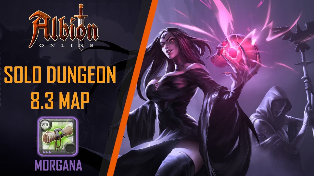 Albion Online | 8.3 Solo Random Dungeon | Morgana Dungeon - PVE Badon ...