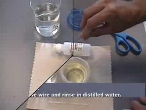 How to Make an Ag/AgCl Reference Electrode - YouTube