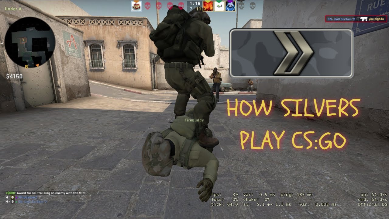 How SILVERS Play CS:GO - YouTube