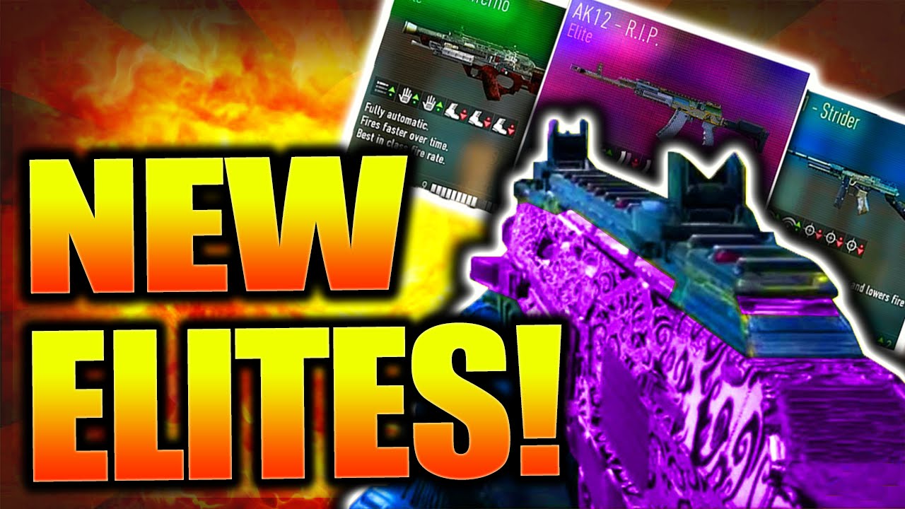 COD AW - NEW LEGENDARY ELITE GUNS! - ROYALTY Elite Weapons Confirmed In ...
