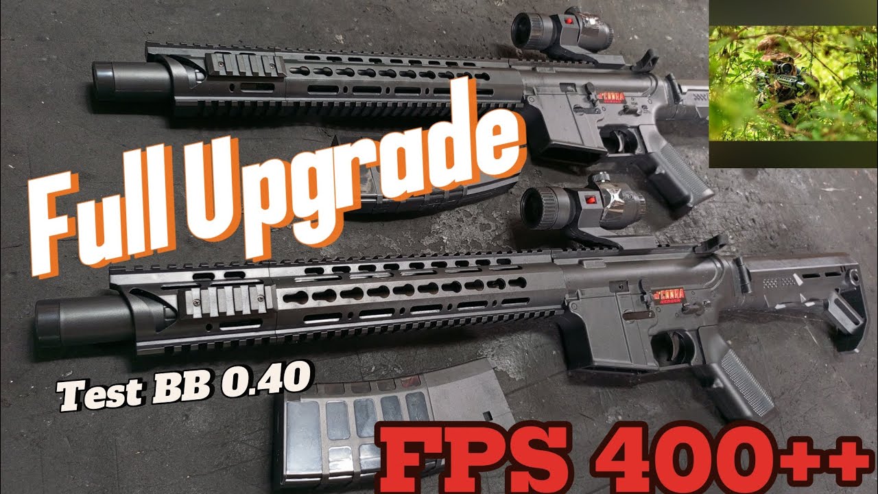 Test Dcobra M416 Full Upgrade | Airsoft Spring - YouTube