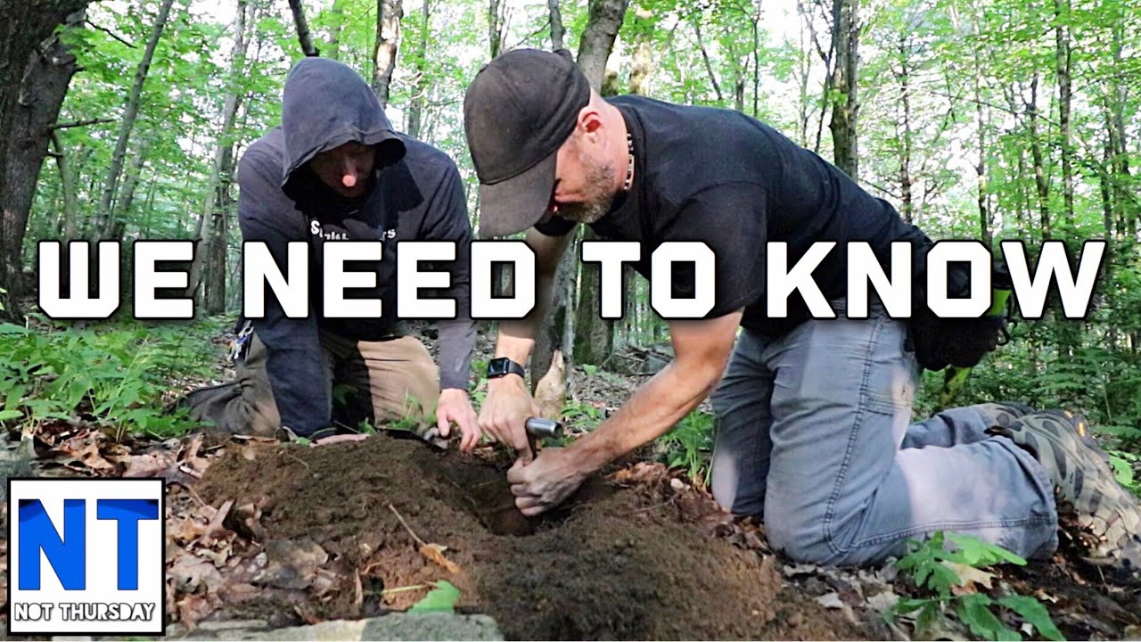 What is it buried a foot in the ground? - YouTube