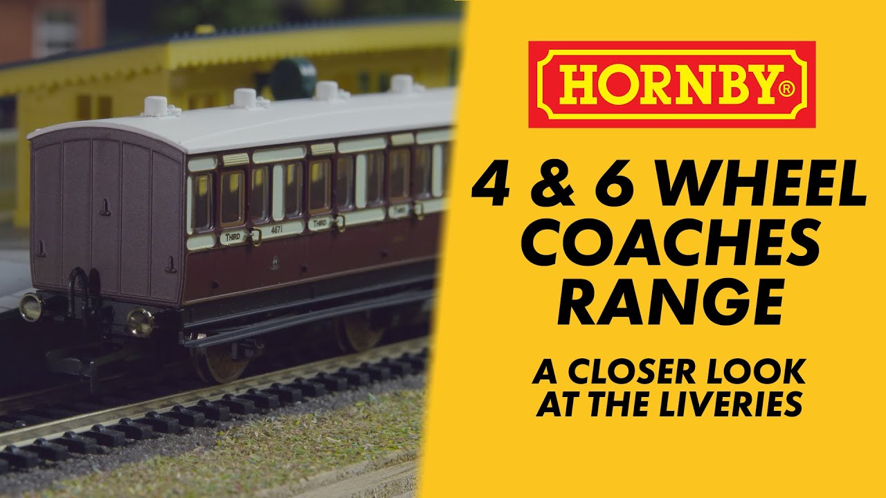 Hornby | 4 & 6 Wheel Coaches Range - YouTube