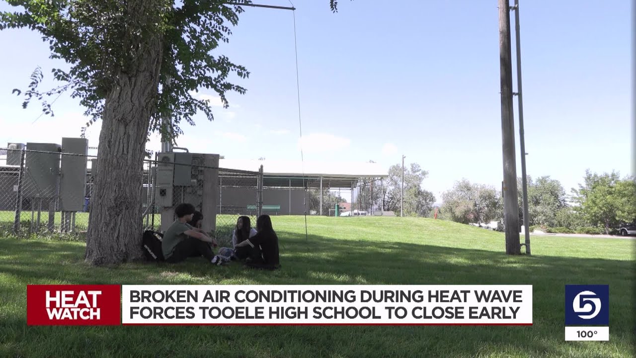 Uncomfortable class temperatures caused by broken AC causes Tooele High ...