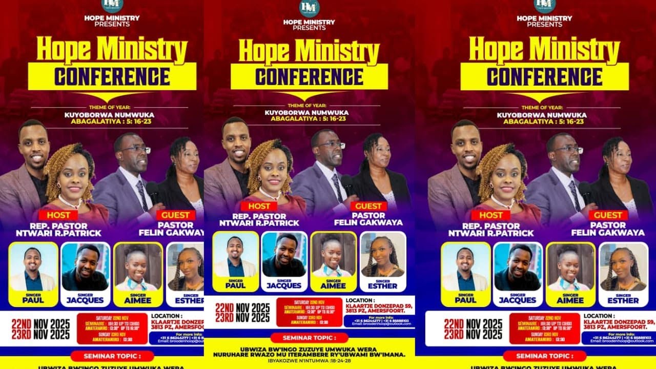 Hope Ministry Conference - YouTube