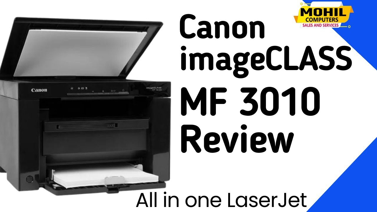 Canon imageCLASS MF 3010 LaserJet All-in-One Printer Review🔥 || Best ...