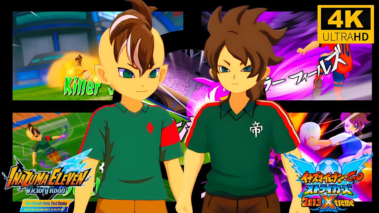 Meet The LEGENDARY Inazuma Eleven PUPPET! (Fudou Akio) 4K 60FPS Ultra ...