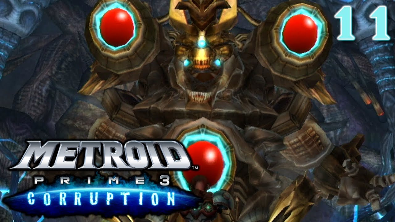 Boss 2: Mogenar, Phazon getränkter Golem 💥 Metroid Prime 3 Corruption ...