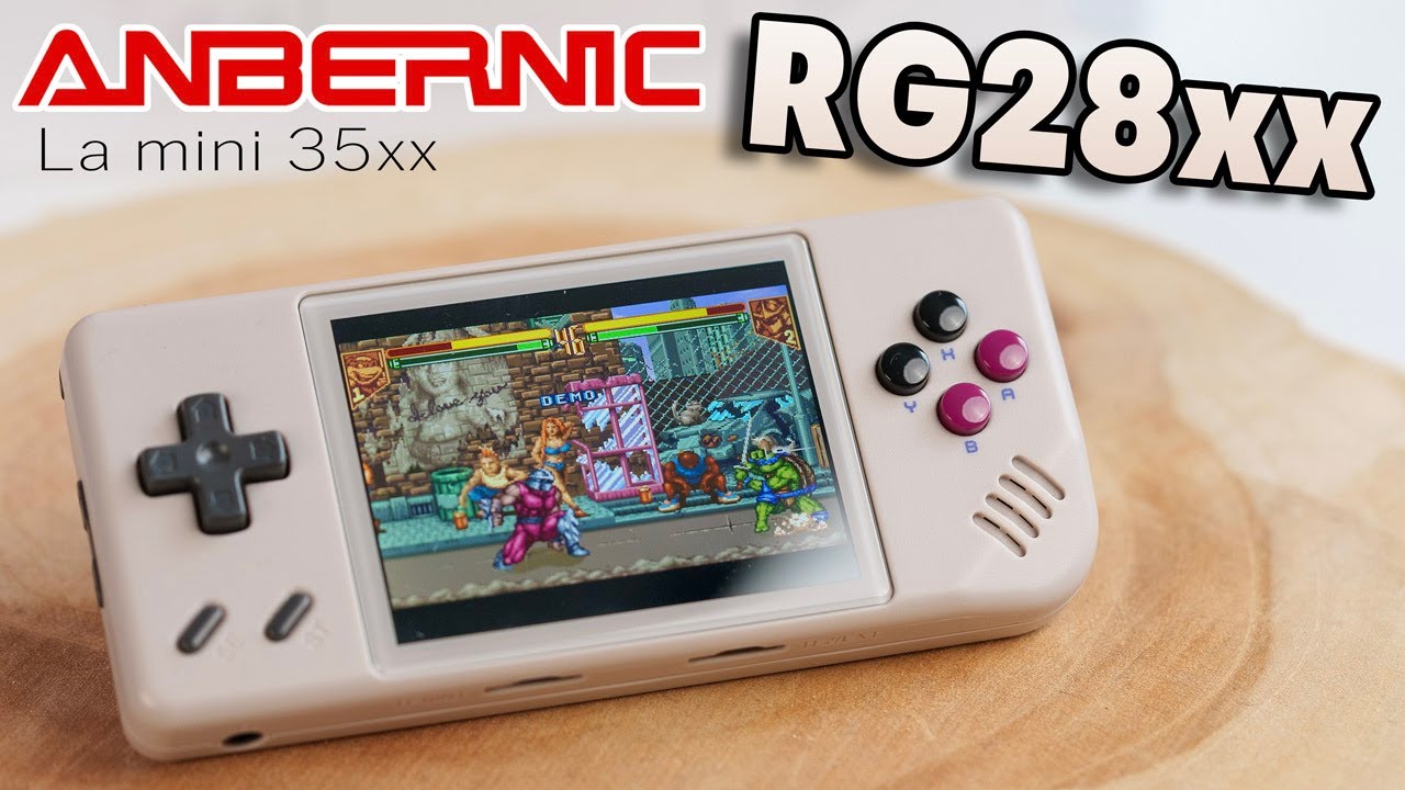 ANBERNIC RG28xx La Console Retrogaming miniature qui a tout d'une ...