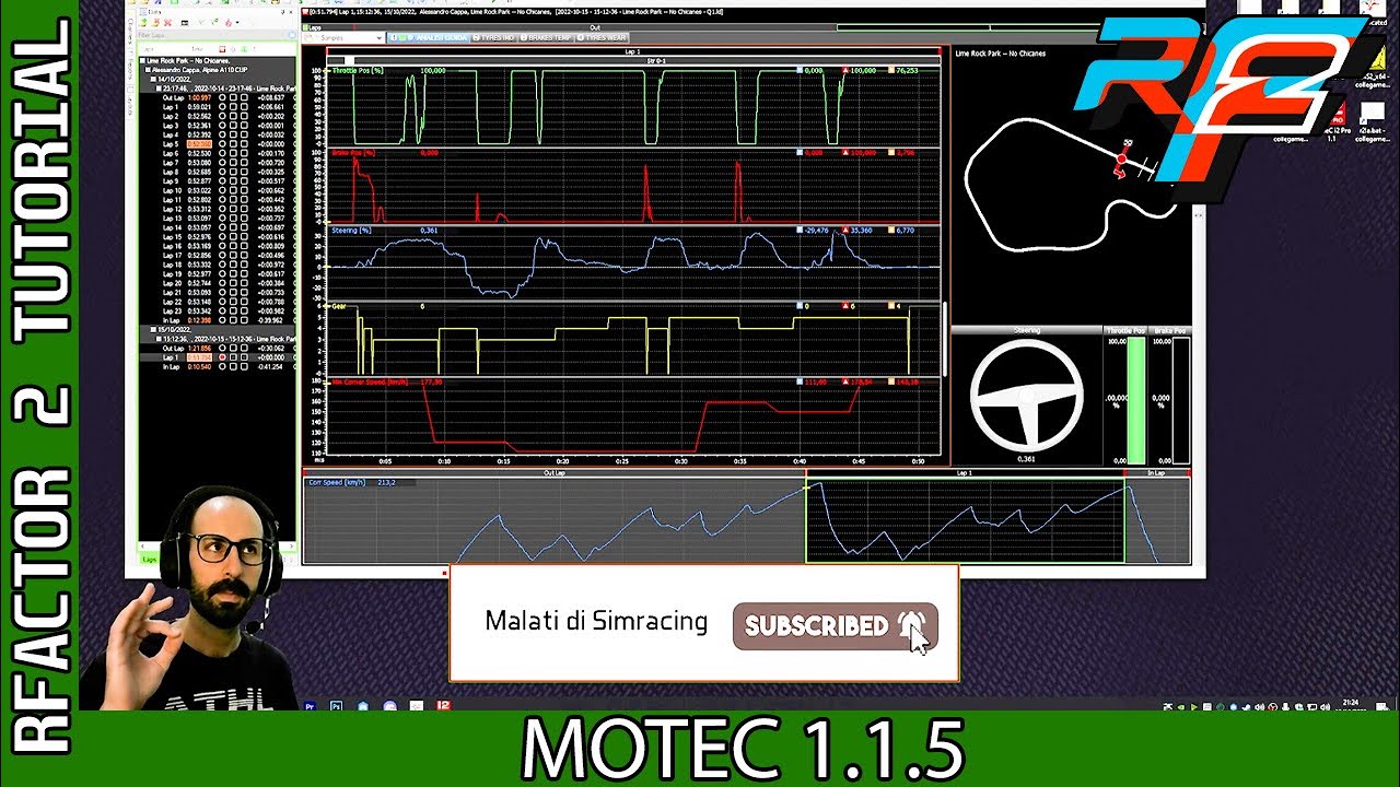 Installa il MOTEC su rFactor 2 - YouTube