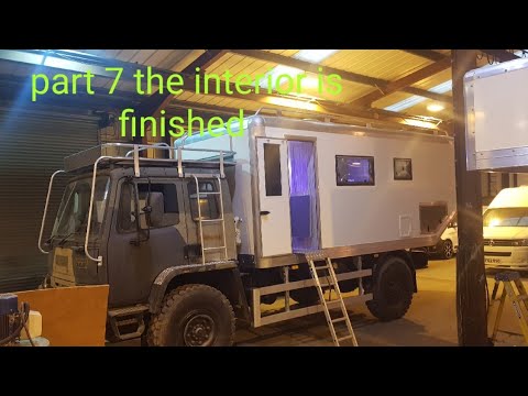 Project Overlander part 7 interior finished - YouTube