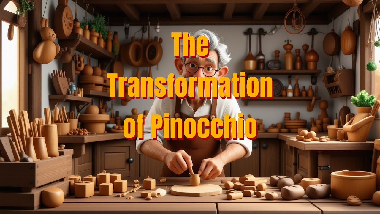 The Transformation of Pinocchio - YouTube