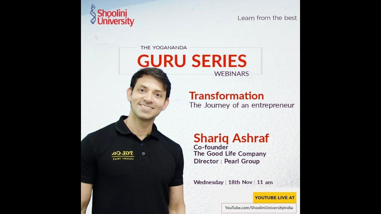 Yogananda Guru Web Series | Journey of an Entrepreneur | Shariq Ashraf ...
