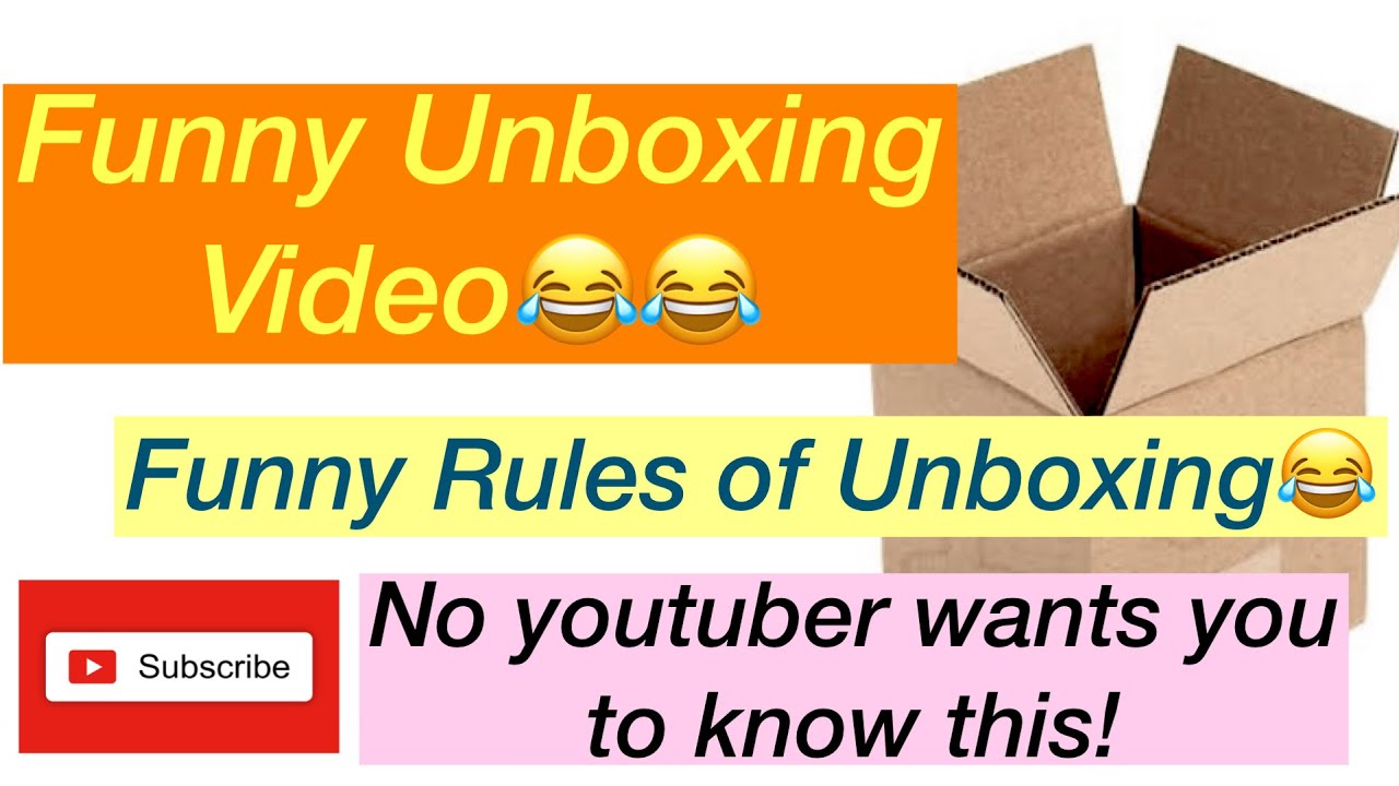 Funny Unboxing Video😂😂| End is epic🤣🤣Funny rules of Unboxing😂| Funny ...