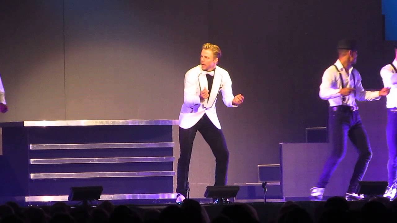 Move Live On Tour 2015 Derek Hough and Julianne Hough Tap Dancing - YouTube