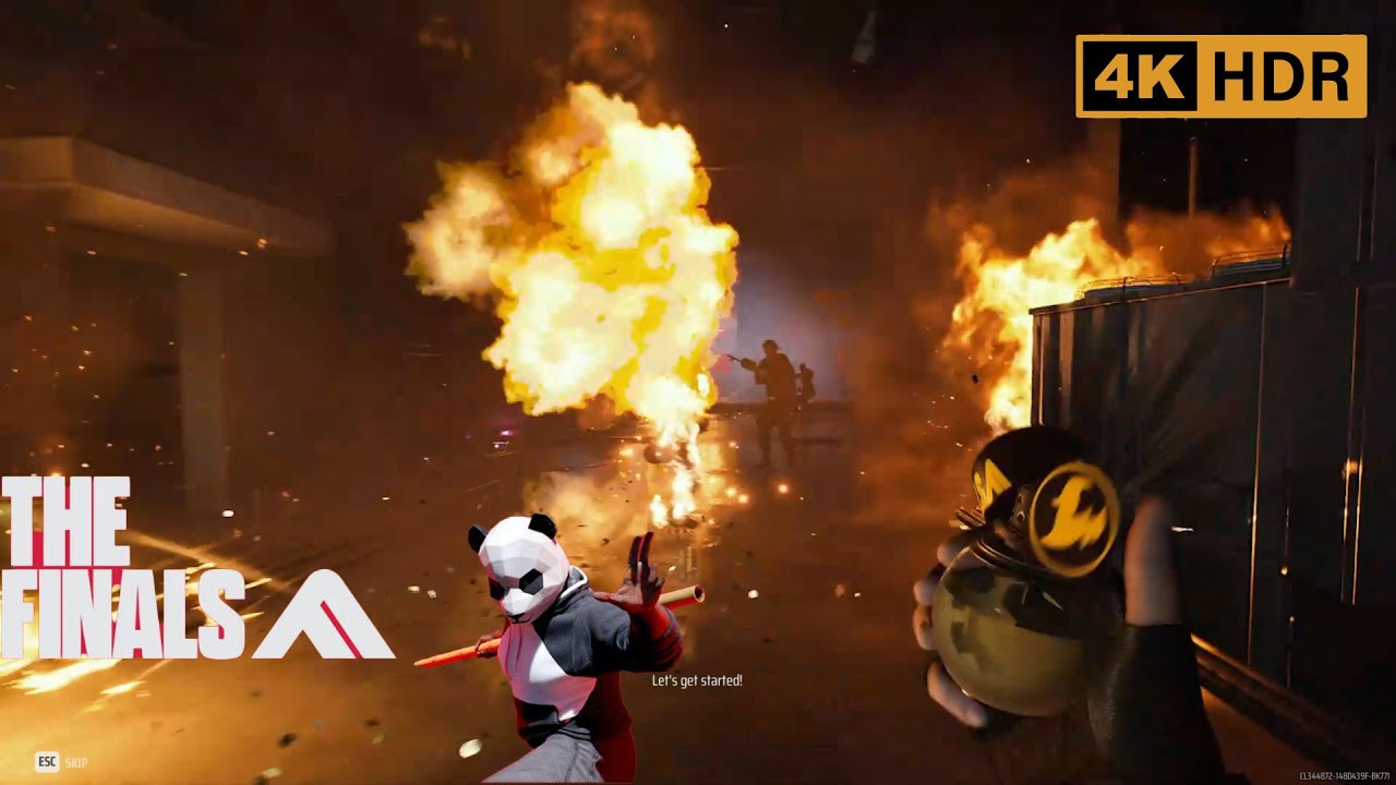 "Unveiling The Finals in Stunning 4Kᵁᴴᴰ 60ᶠᵖˢ Maximum Graphics: First ...
