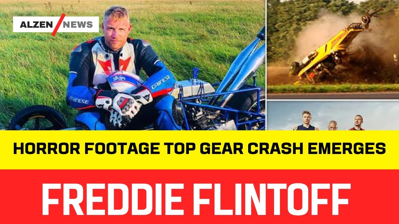 Horror footage of Freddie Flintoff's near-fatal 124mph Top Gear crash ...