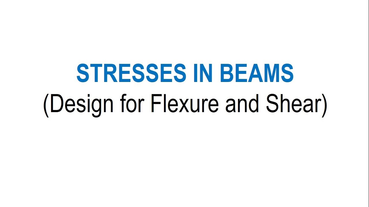 STRESSES IN BEAMS | SAMPLE PROBLEM #2 - YouTube