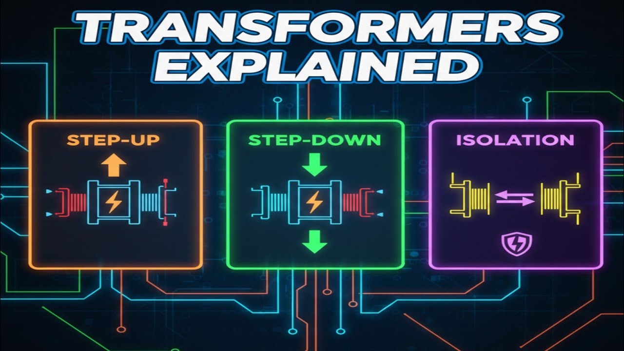 Step-Up, Step-Down, & Isolation Transformer, Explain | What is it and ...