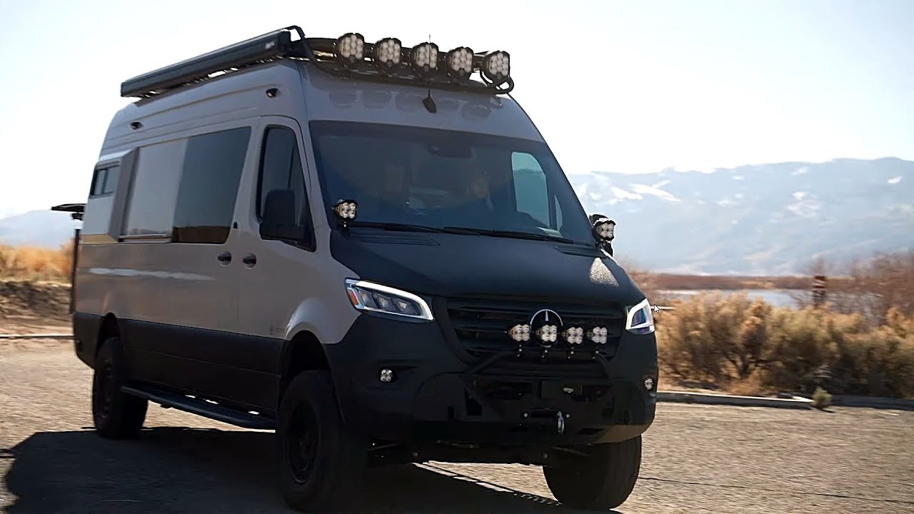 Luxurious Western-Style Camper Van with Cowhide Upholstery, Custom ...