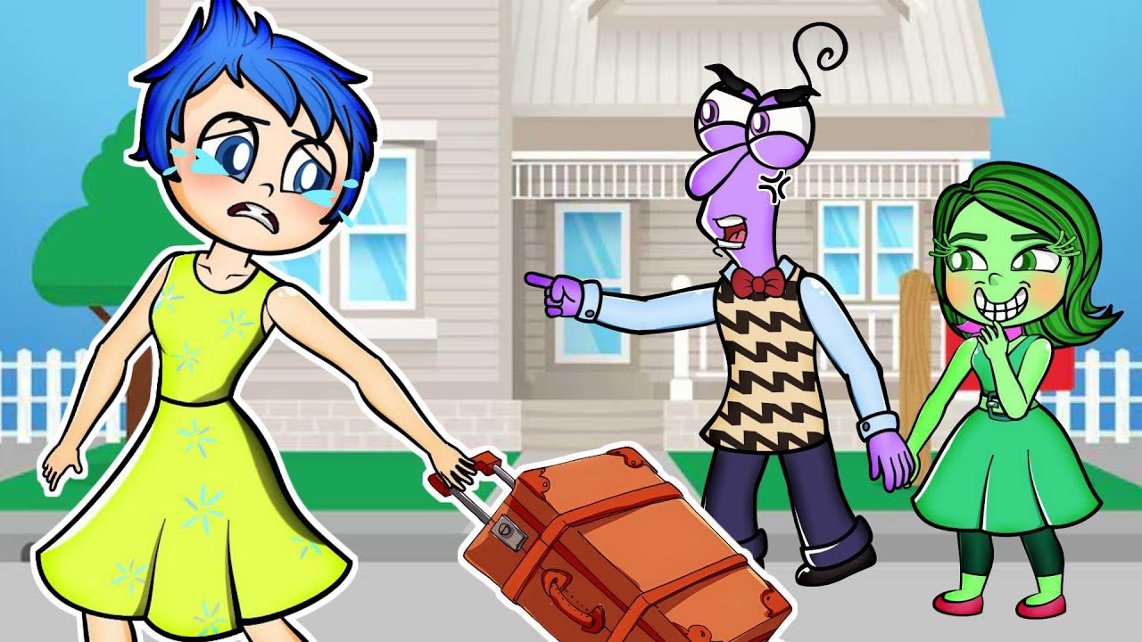 Poor Joy! Why Did Fear Kick Joy Out of the House?? Funny Inside Out 2 ...