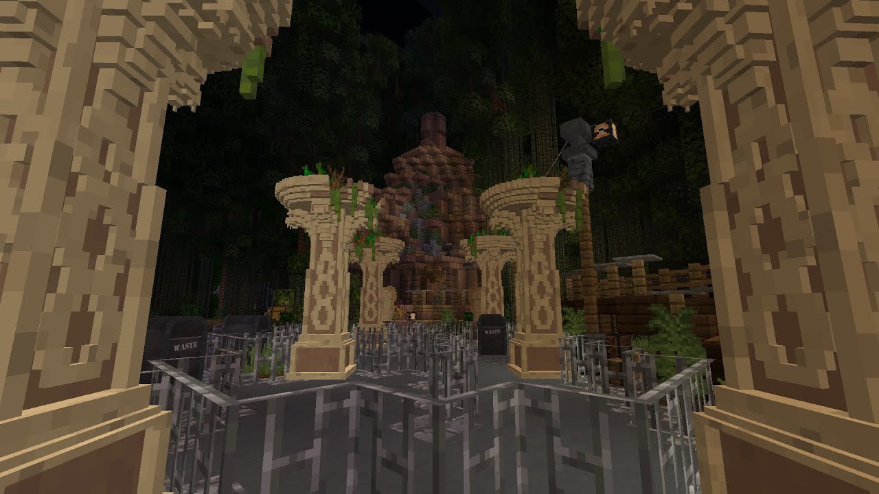 Minecraft Indiana Jones Adventure (mc.imaginefun.net) - YouTube