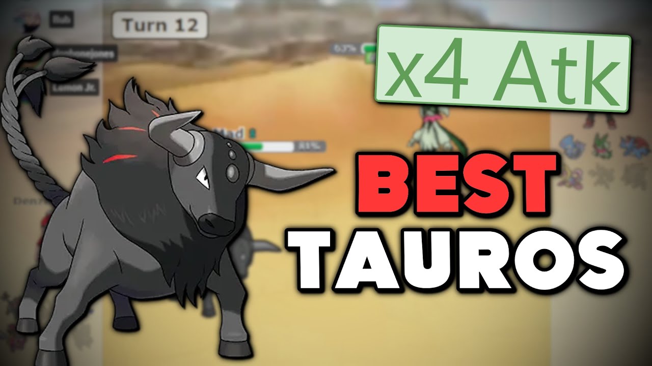 Anger Point Tauros SWEEPS Through UU! Pokemon Scarlet and Violet - YouTube