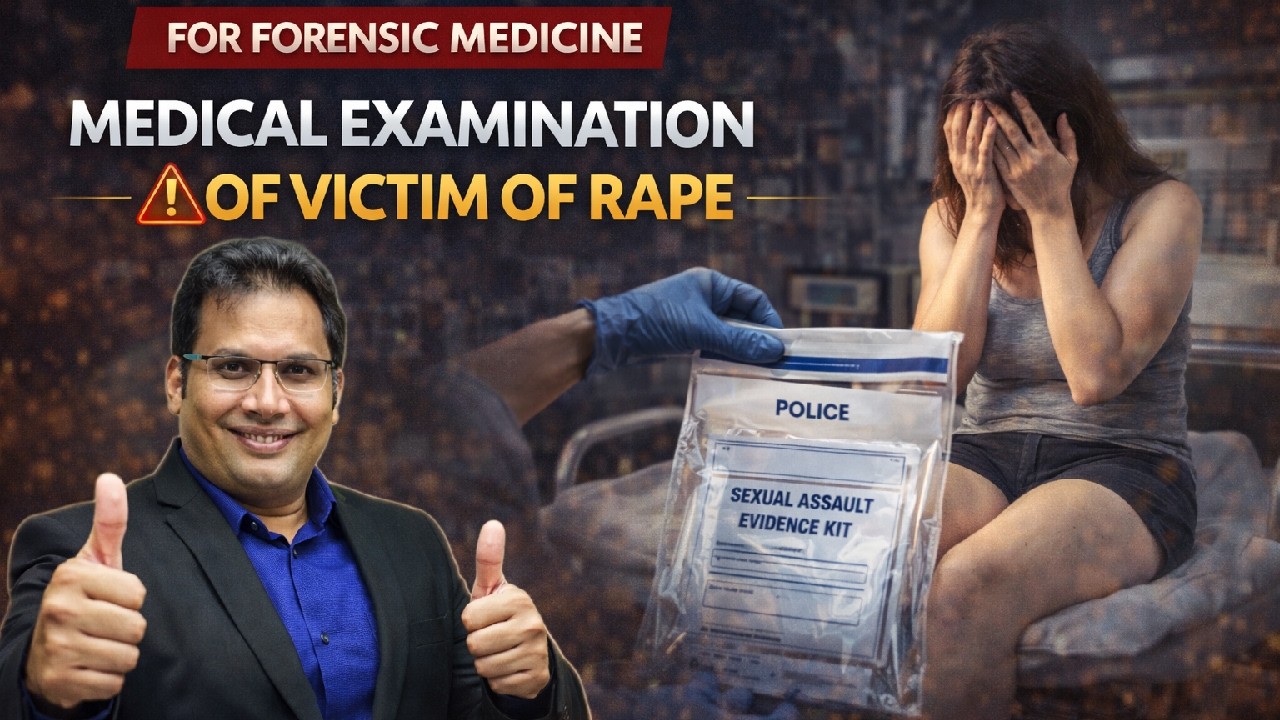Medical Examination of Victim of Rape | Forensic Medicine | By FMT GURU ...