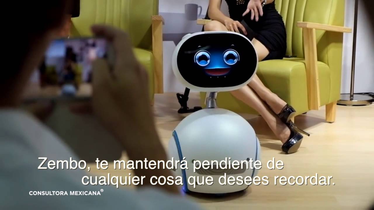 Zenbo, un compañero inteligente - YouTube