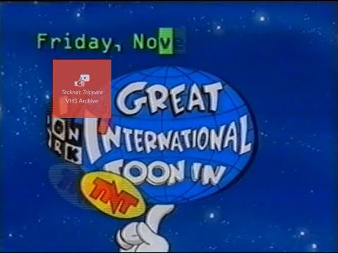 Cartoon Network UK 1993 TBS Great International Toon In commercial ...
