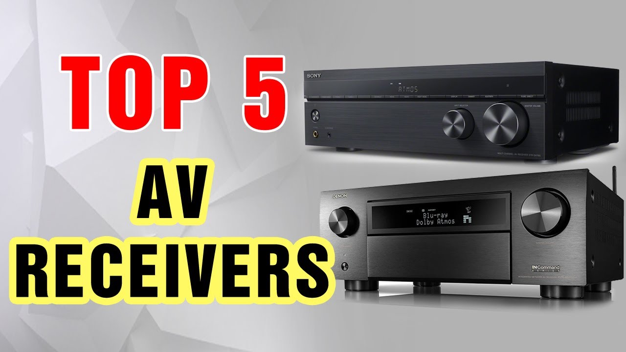Best AV Receiver in 2021 | Dolby Atmos, Bluetooth, Voice Control ...