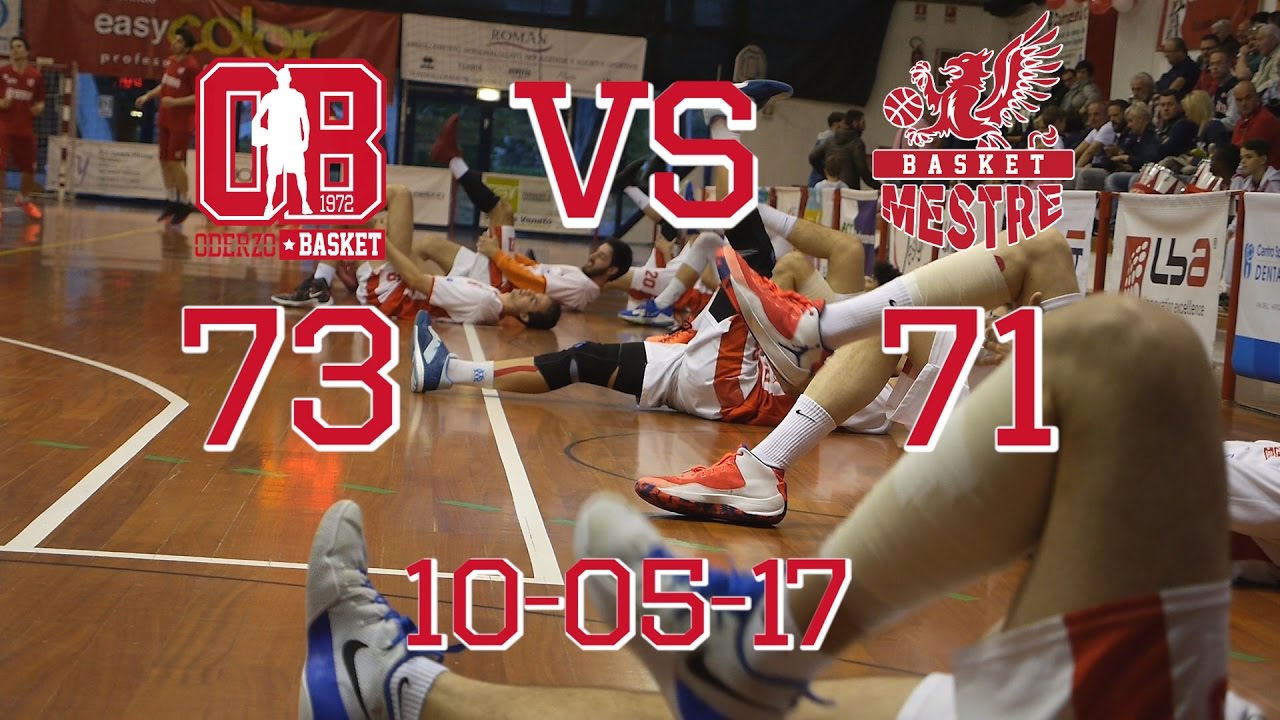Basket Oderzo vs Basket Mestre 73-71 | Gara 3 | 10/05/2017 - YouTube