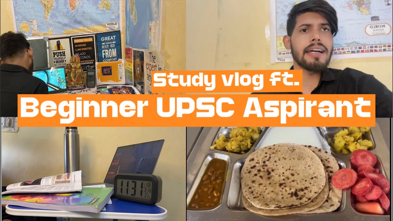 A day in life of a college going UPSC Aspirant | College Life and UPSC ...