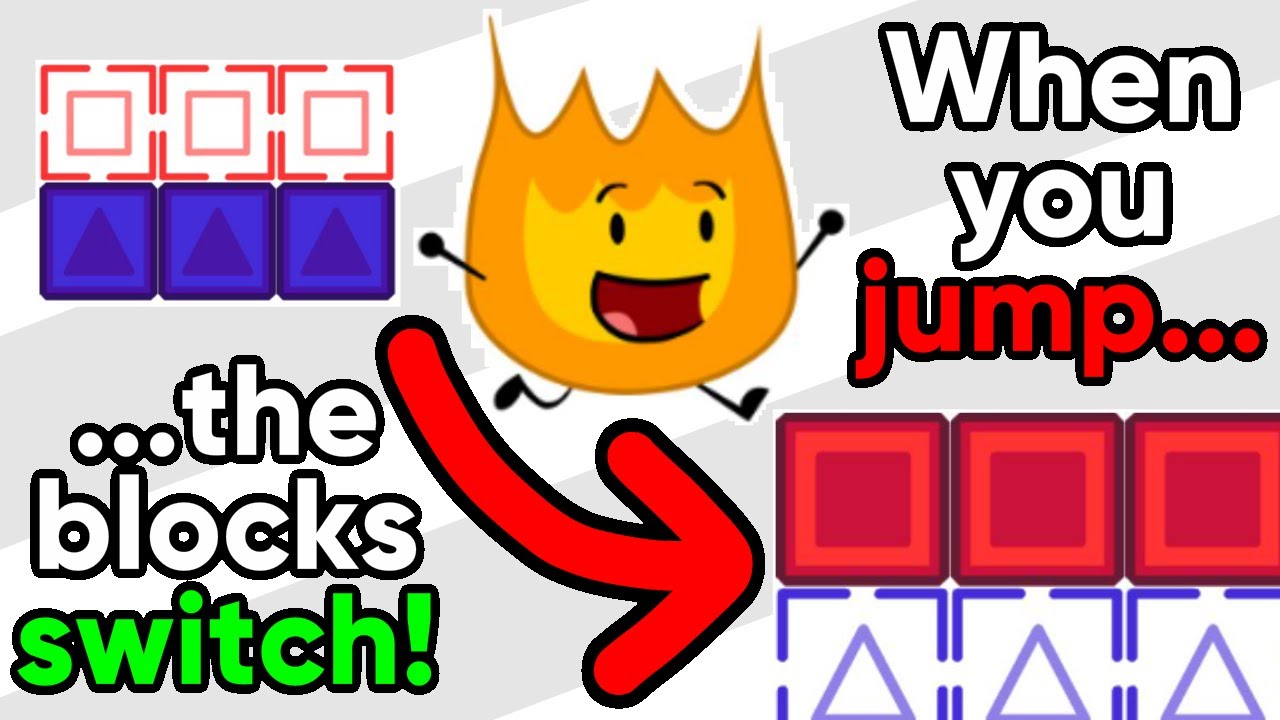 BFDI: Branches Level Showcase - Flippy Switchy Galaxy - YouTube