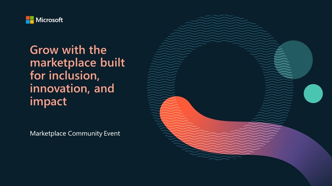 Marketplace Community Event: Grow with the marketplace built for ...