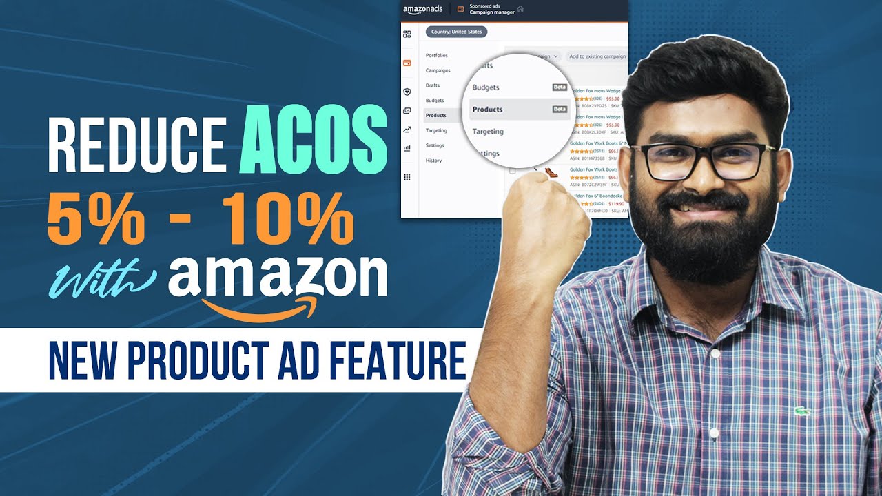 Amazon Ads Campaigns Products Tab Feature | Optimize Amazon Campaigns ...