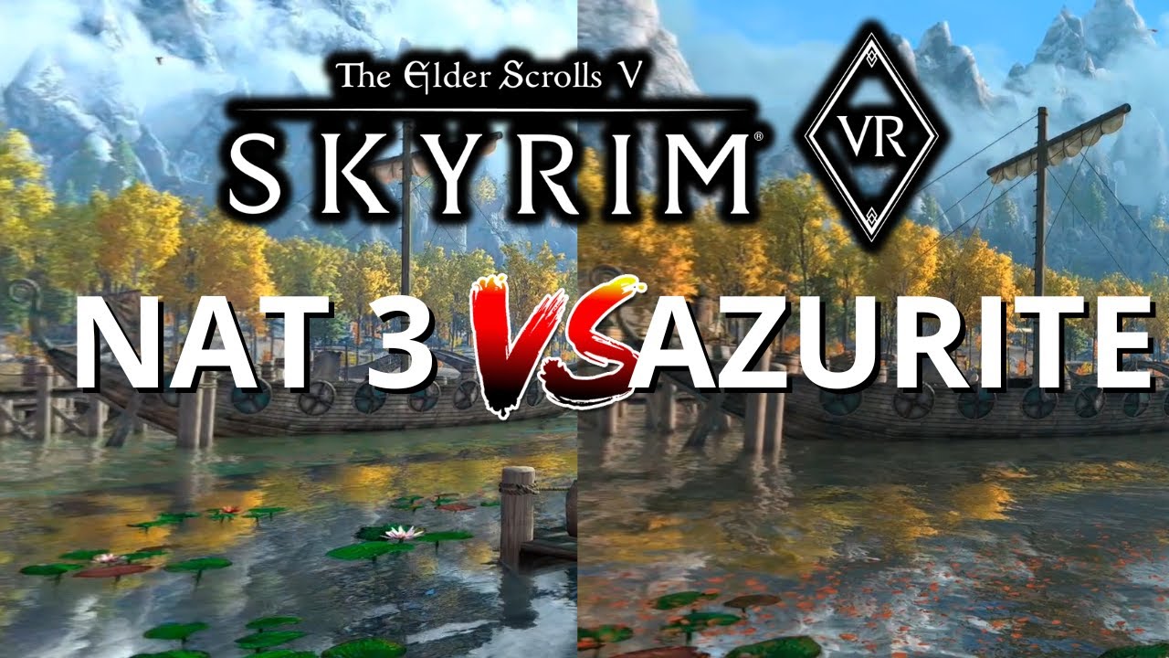 Which looks better? Skyrim VR Mad God Overhaul 3.0 Mod Comparison - YouTube