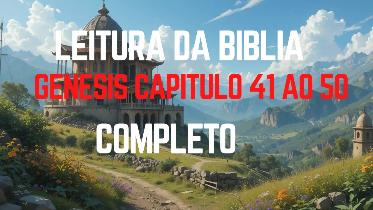 Genesis capitulo 41 ao 50 completo - YouTube