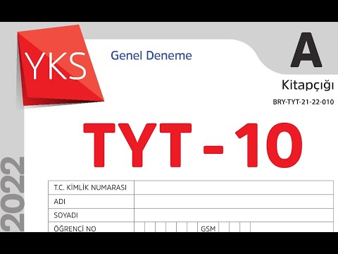 BİREY YAYINLARI TYT-10 DENEME GEOMETRİ ÇÖZÜMLERİ