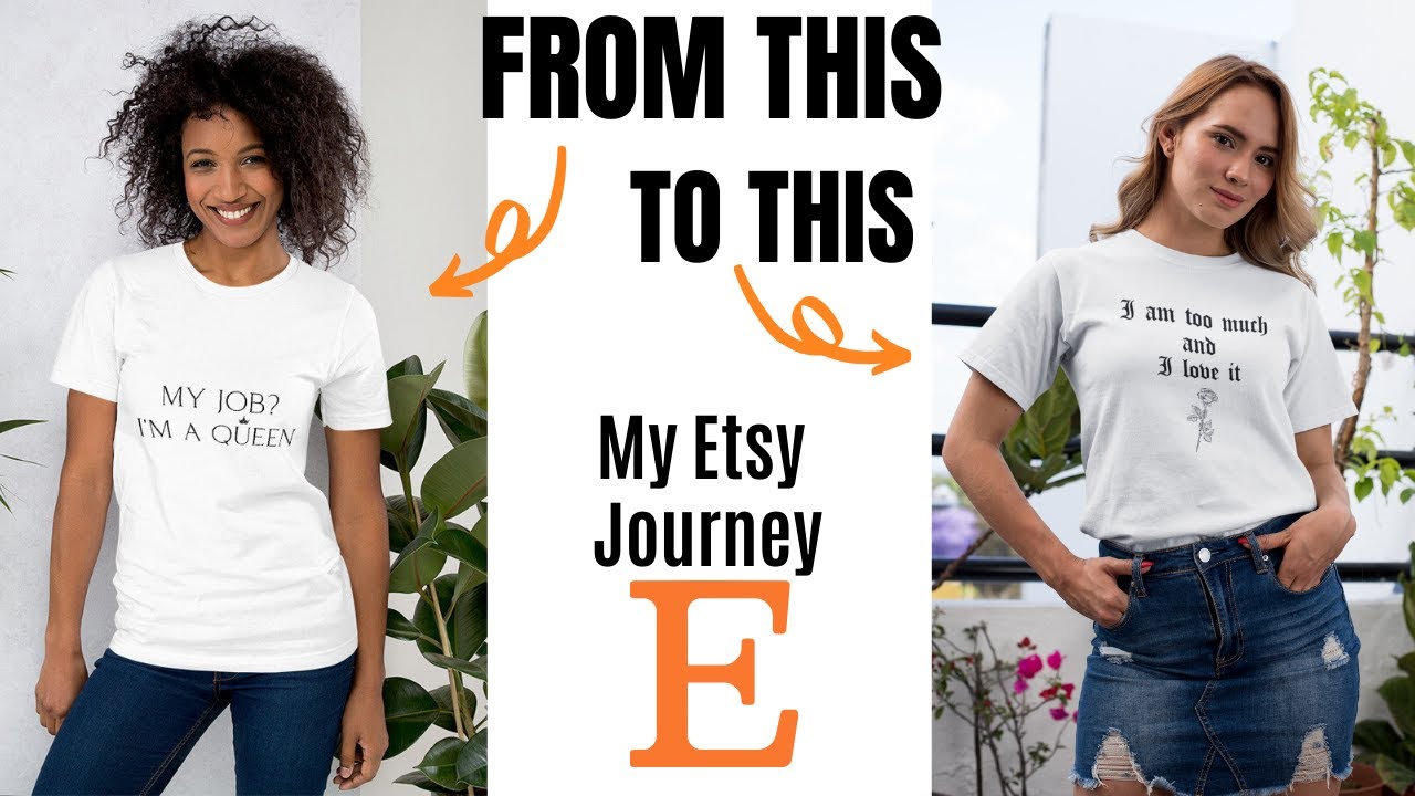 MY ETSY JOURNEY | Etsy beginner, growing my etsy and documenting it ...