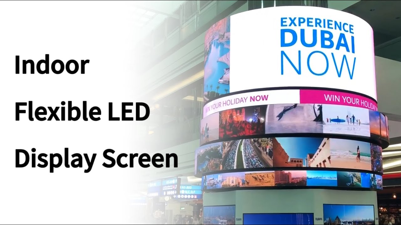 High Refresh Rate Indoor Flexible LED Display Screen #nseled # ...