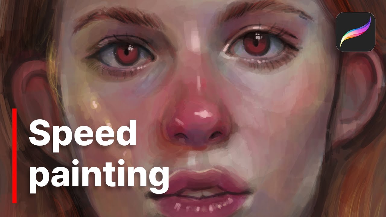 Procreate speed paint 06 - YouTube