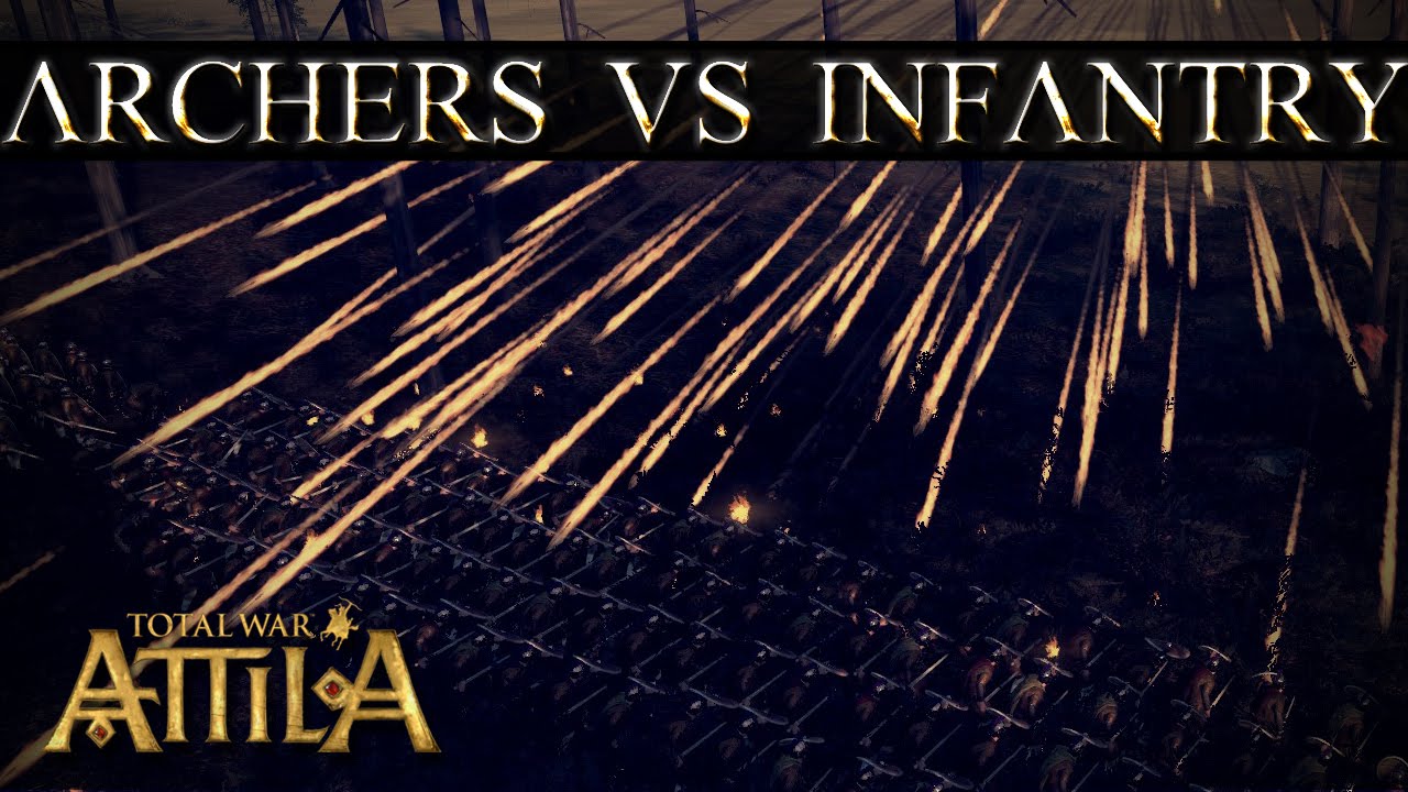 Total War Attila Mechanics - Arrows, Ammo and Abilities vs Infantry ...