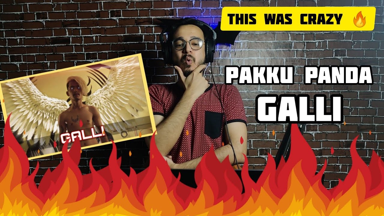 INDIAN RAPPER REACTS TO - GALLI || Pakku Panda || Official M/V 2020 ...