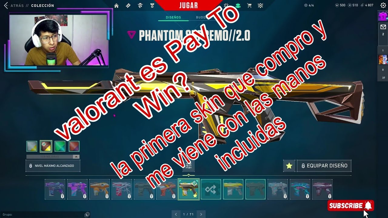 EL PAY TO WIN es real en valorant ? esto paso despues de comprarme mi ...