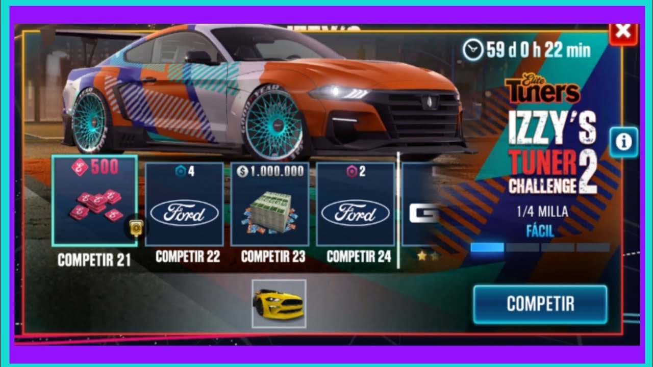 [CSR2] IZZY'S TUNER 2 CHALLENGE Finishing the event - YouTube