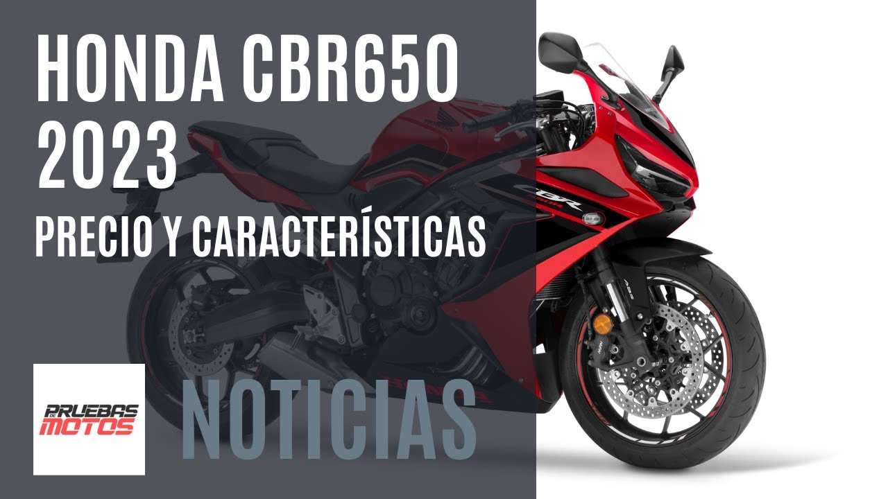 Honda CBR650R 2023, precio y características - YouTube