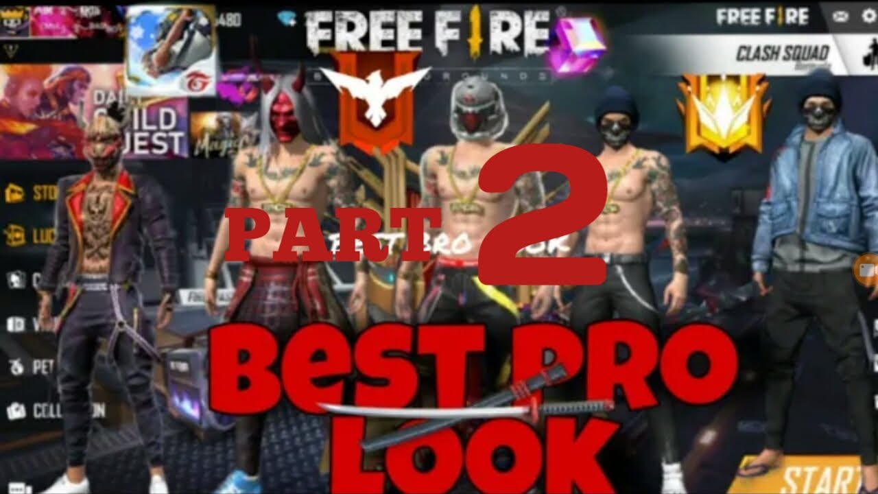 FREE FIRE BEST "DRESS COMBINATION " - give Your Charecter A pro look ...